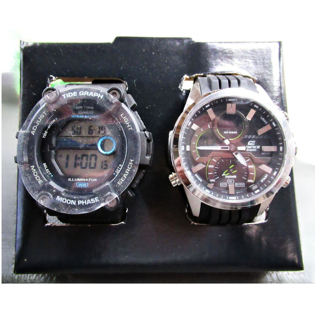 Casio Work and Play Men’s 2 Watch Bundle COSFD2023F – Liquidation Nation
