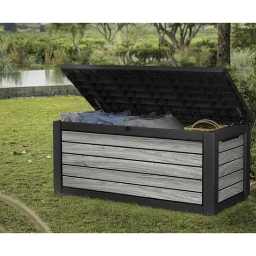 Keter DecoCoat 165G Deck Box Storm Grey – Liquidation Nation
