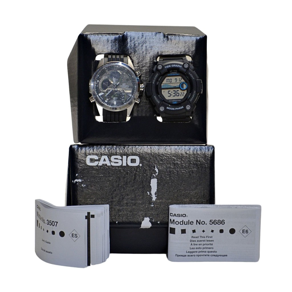 Casio Work and Play Men’s 2-Watch Bundle COSFD2023F – Liquidation Nation