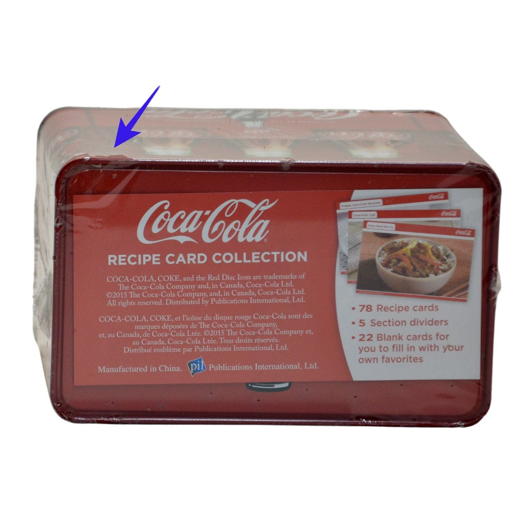 Coca-Cola Recipe Card Collection Tin – Liquidation Nation