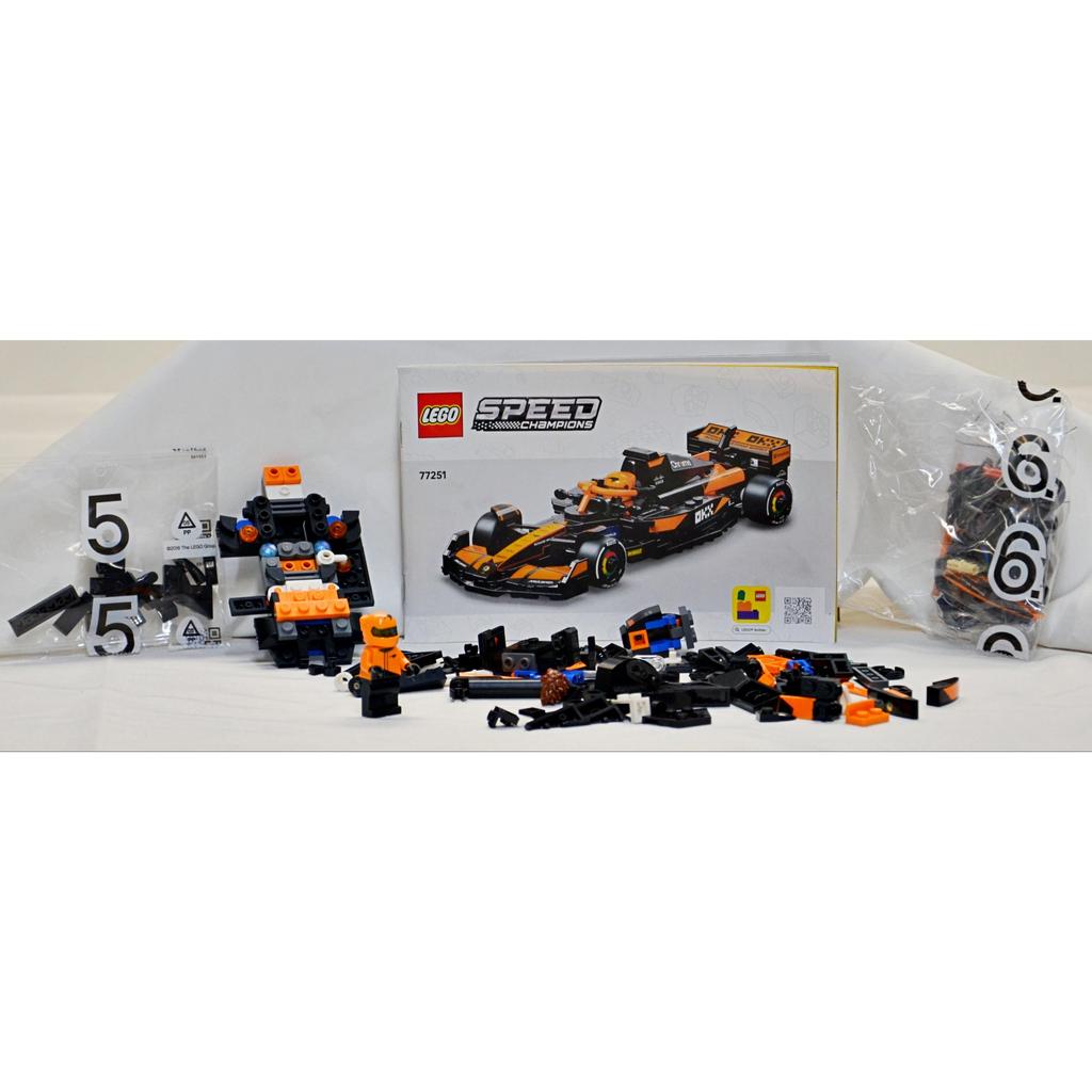 LEGO 77251 Speed Champions McLaren F1 Team MCL38 Race Car – Liquidation ...