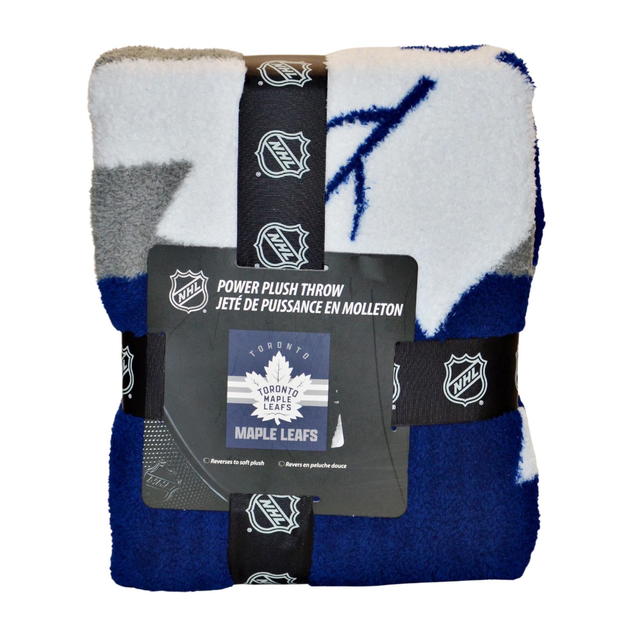 NHL Power Plush Toronto Maple Leafs Throw – Liquidation Nation