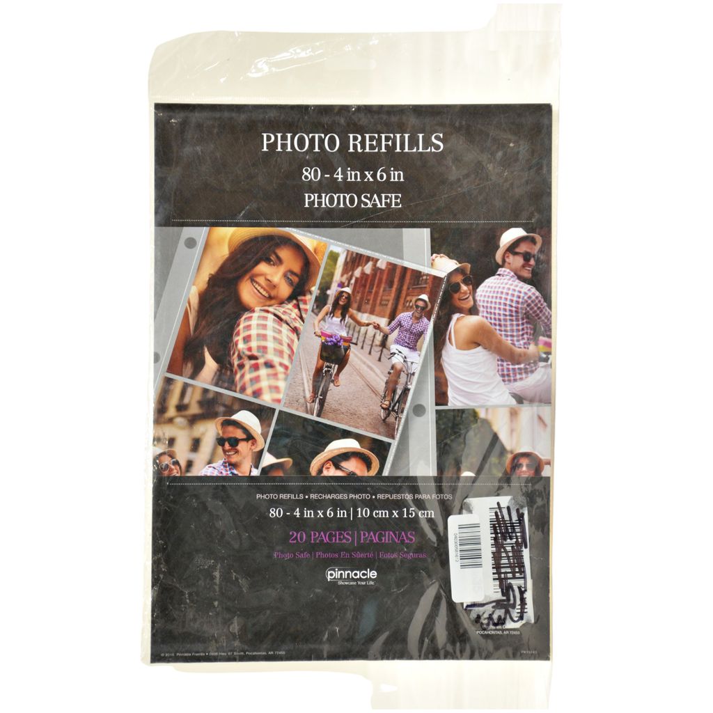 Pinnacle Photo Refill Pages 10.2cm x 15.2cm - Package of 10 Sheets ...