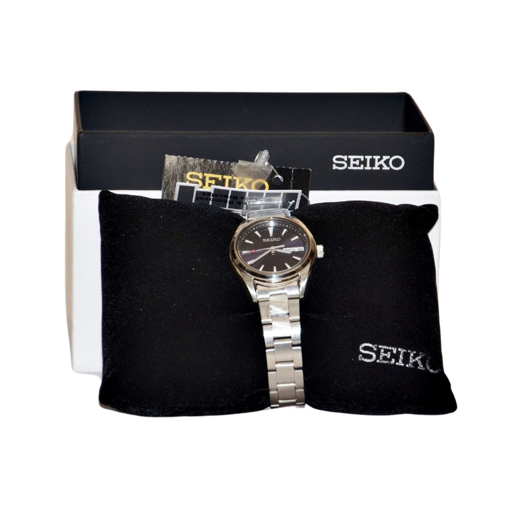 Seiko Ladies SUR353P1F Classic Quartz Blue Dial Watch – Liquidation Nation