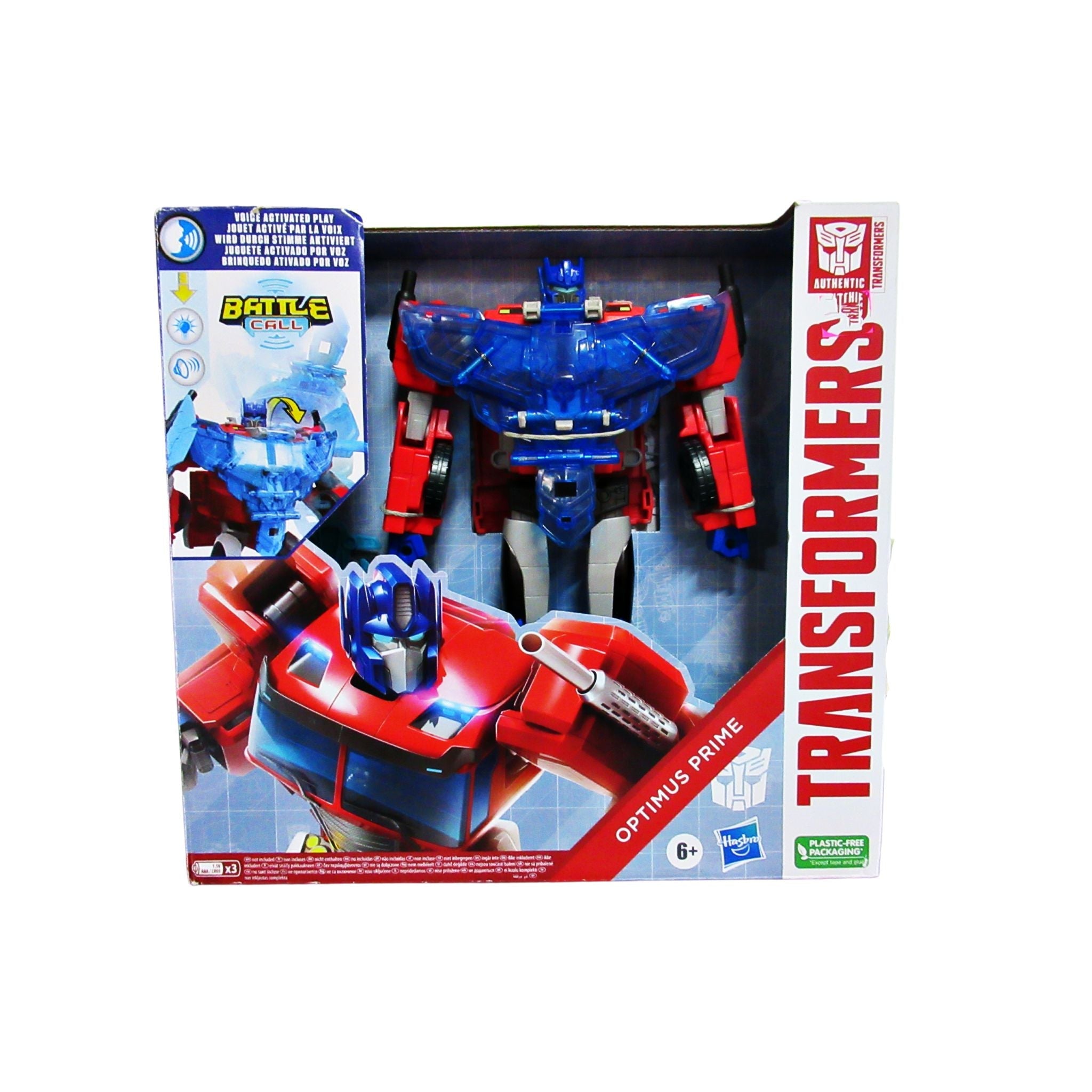 Transformers Optimus Prime Cyberverse Adventures Battle Call 6 ...