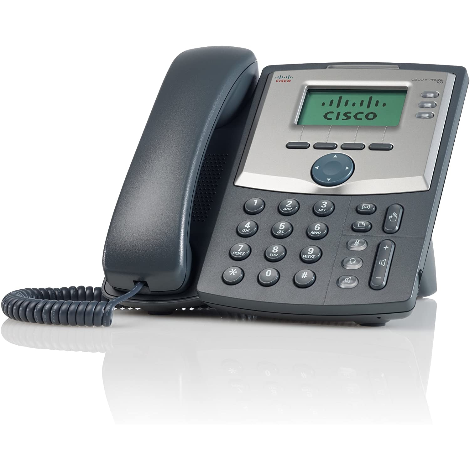 Cisco SPA303-G1 3 Line IP Phone with Ooma Base Station – Liquidation Nation